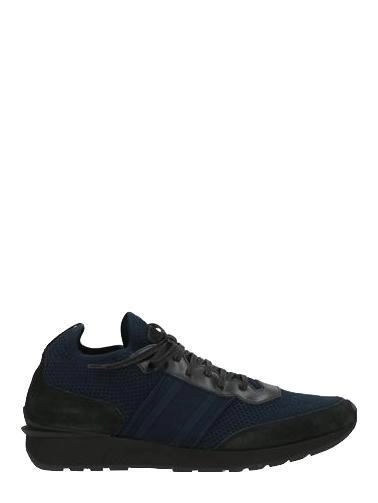 Brioni Sneakers Size Leather, Textile Fibers - Navy