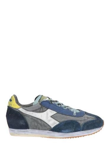 DIADORA Sneakers Size Textile Fibers, Leather - Grey