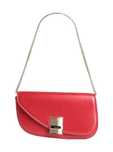 FERRAGAMO Handbag Calfskin - Red