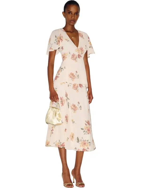 REFORMATION Zuri Two Piece - Ivory