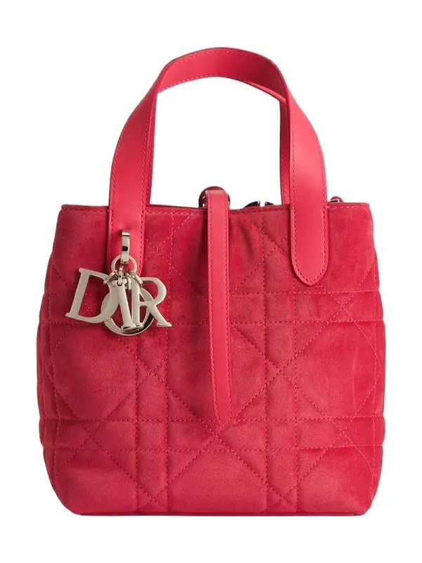 Dior Small Toujours Vertical Tote Bag - Red