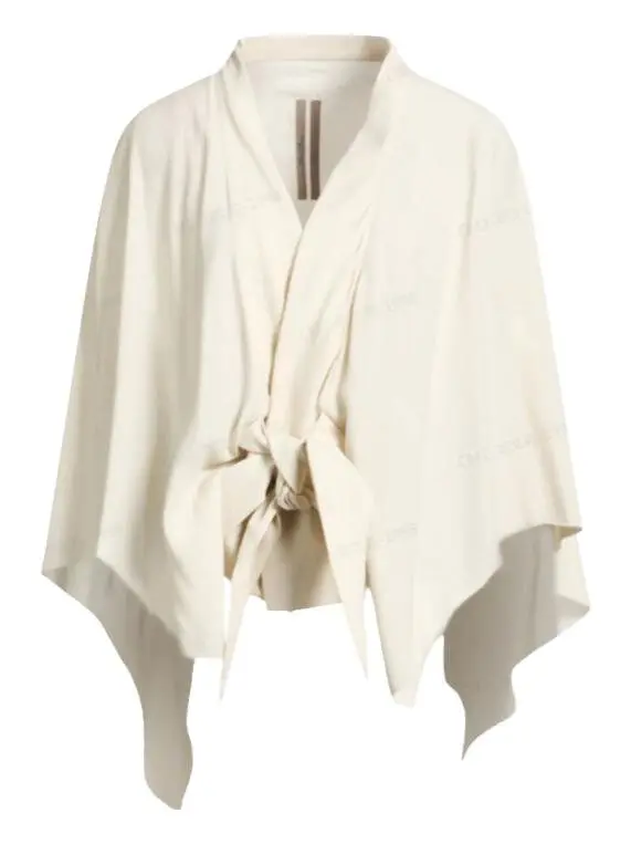 Rick Owens Minimalist Outerwear - Camel