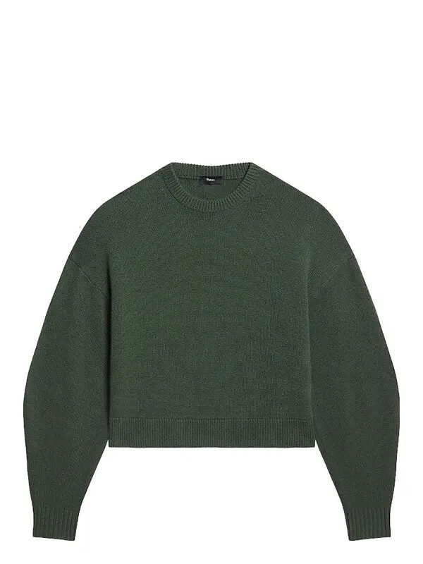 Theory Cashmere Crewneck Sweater - Ivy