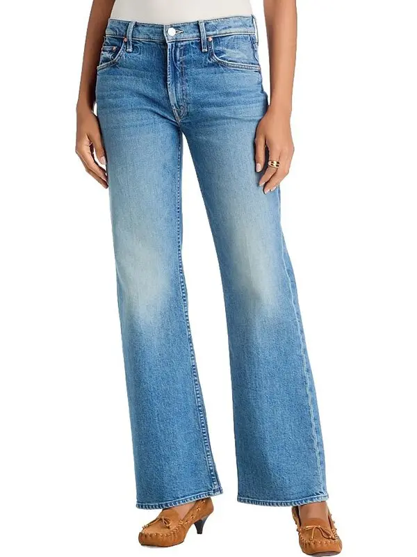 MOTHER The Bookie Sneak High Rise Bootcut Jeans - Playback