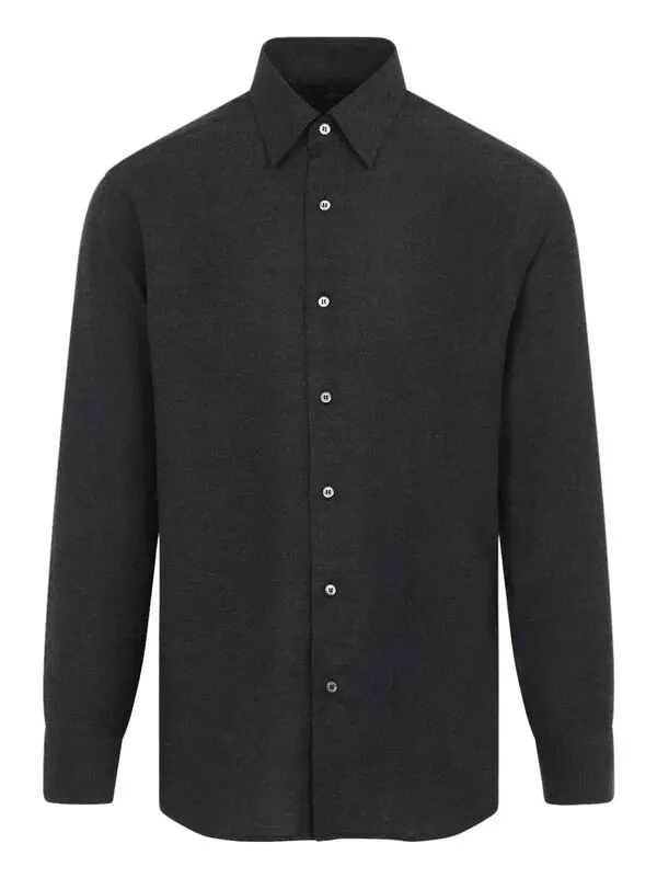 Brioni Hidden Shirt - Gray
