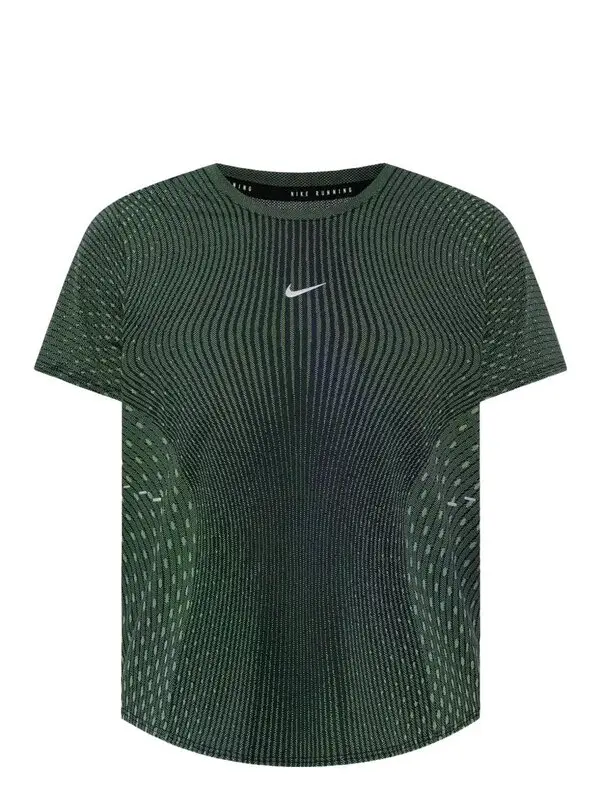 Nike Swift Aero-fit Logo-print T-shirt - Green