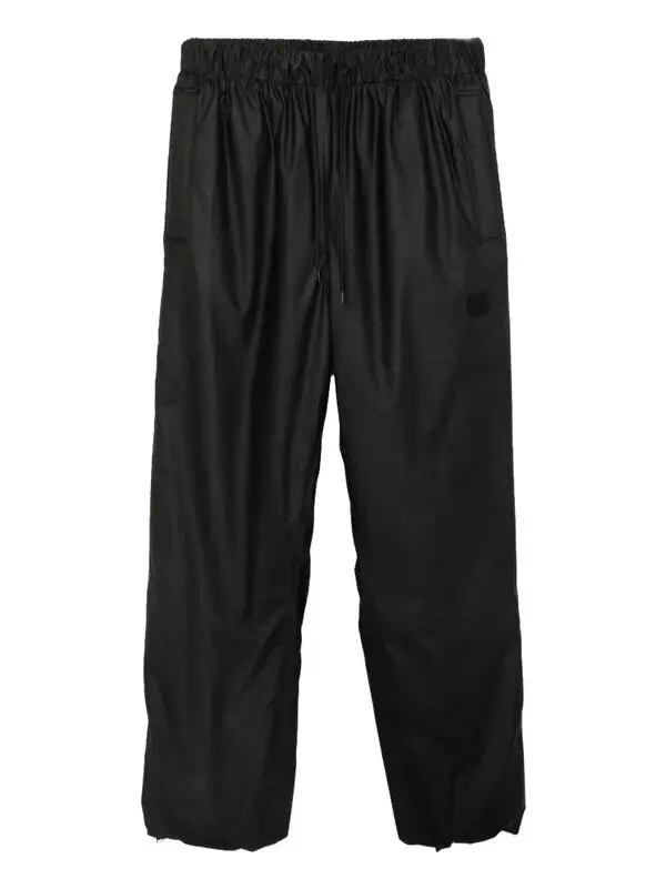 Rains Elasticated Drawstring Waist Trousers - Black