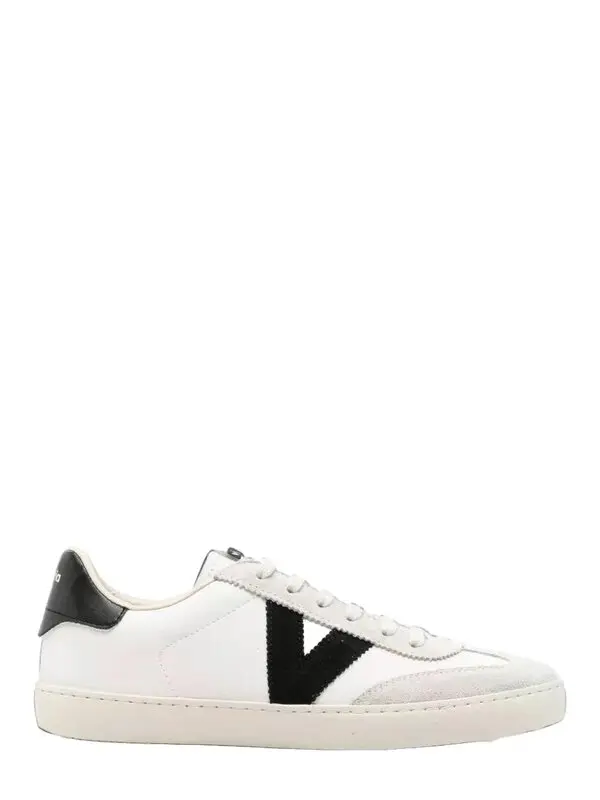 Victoria Beckham Logo-patch Panelled Sneakers - White