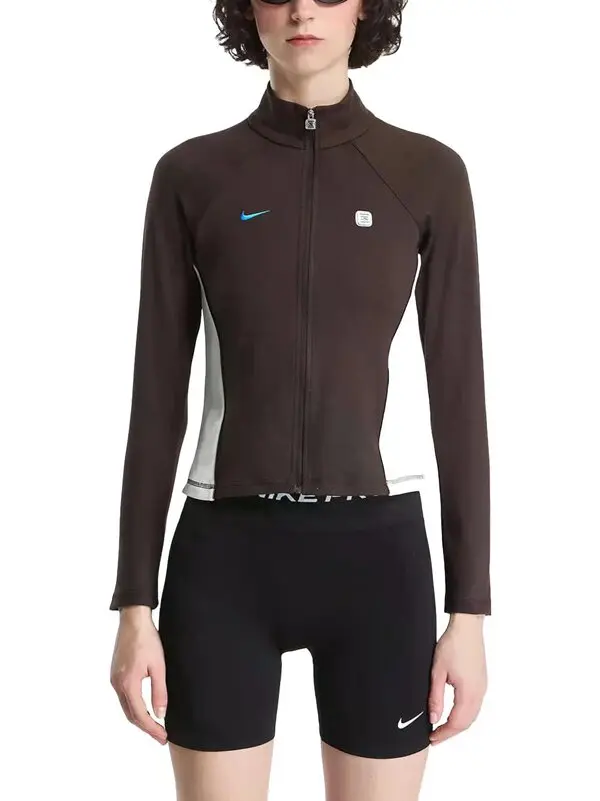 Nike Full-zip Performance Track Jacket - Brown