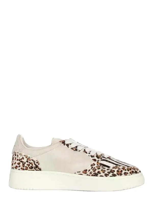 AUTRY Animal-pattern Sneakers - Neutrals