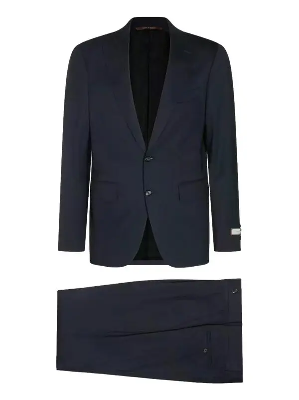 Canali Single-breasted Suit - Blue