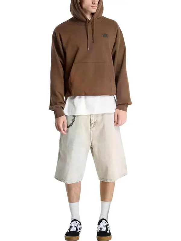 VANS Oval-logo Hoodie - Brown