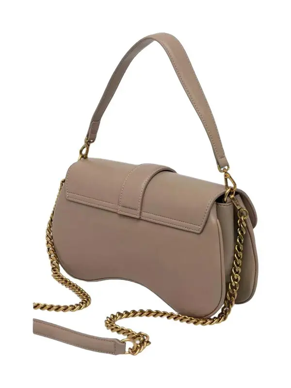 Just Cavalli Snake-plaque Curved Tote Bag - Neutrals