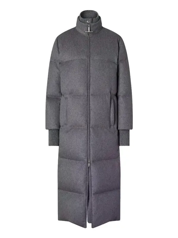 Thom Browne Cashmere Down-filled Jacket - Grey
