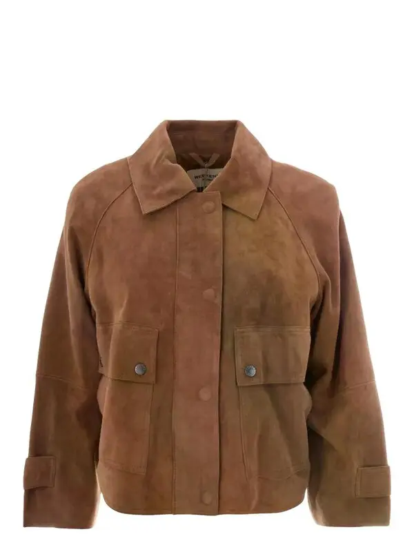 Max Mara Raglan-sleeve Jacket - Brown