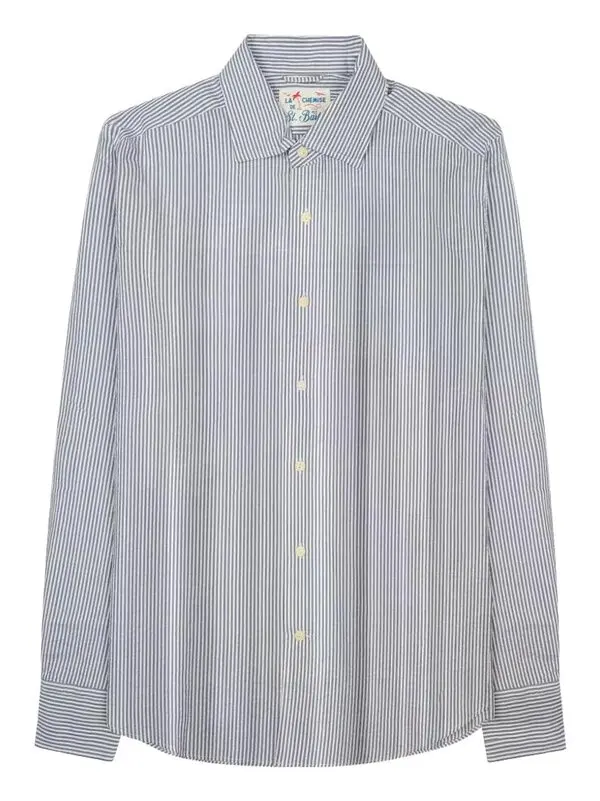 MC2 SAINT BARTH Pamplona Striped Shirt - Blue