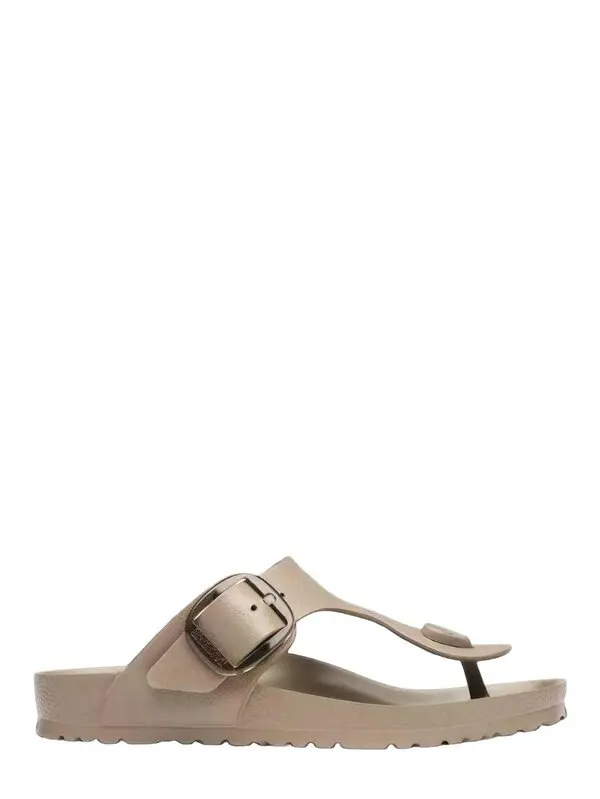 BIRKENSTOCK Gizeh Big Buckle Buckle-fastening Slides - Brown