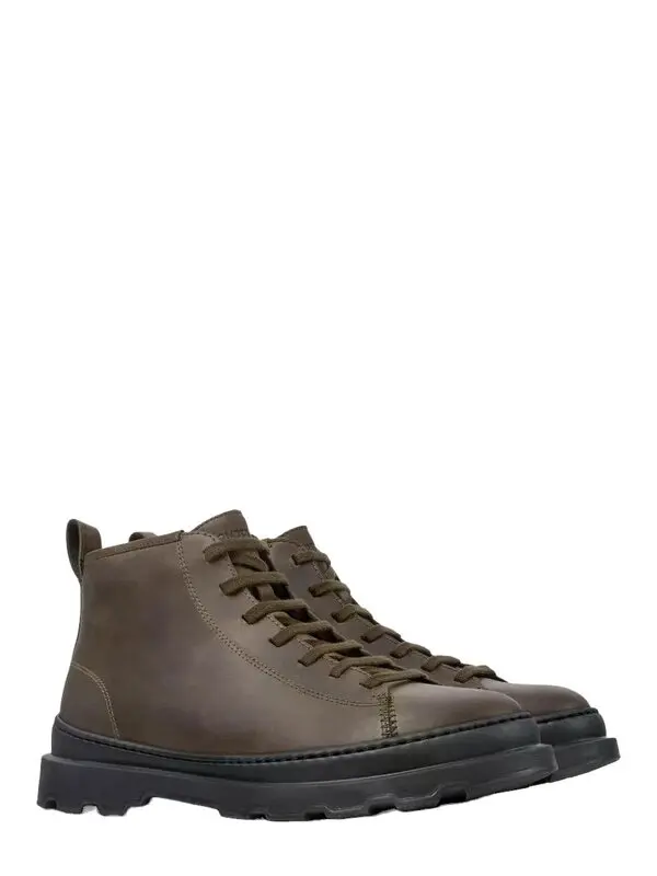 Camper Brutus+ Nubuck Leather Boots - Brown