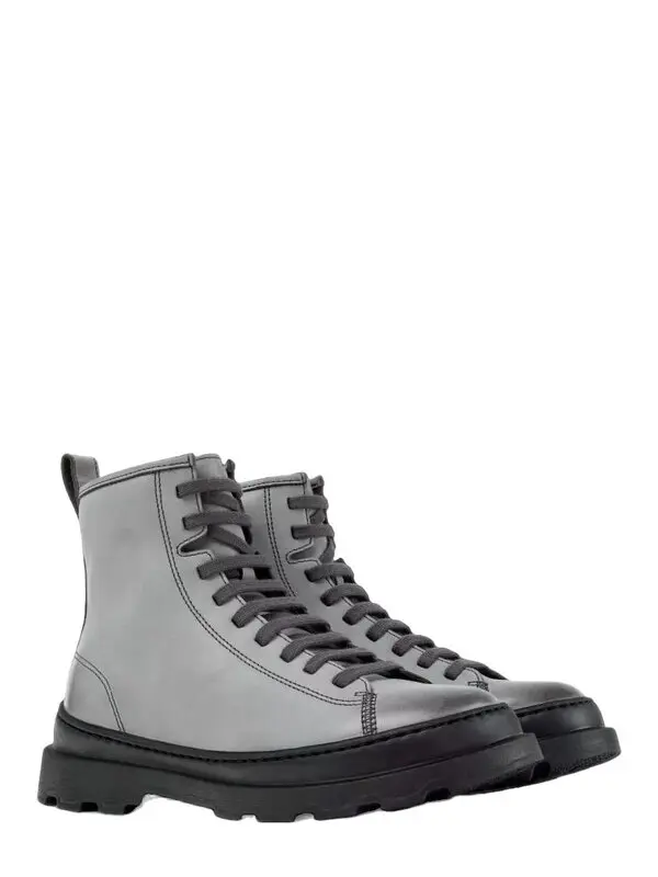 Camper Brutus+ Lace-up Ankle Boots - Grey