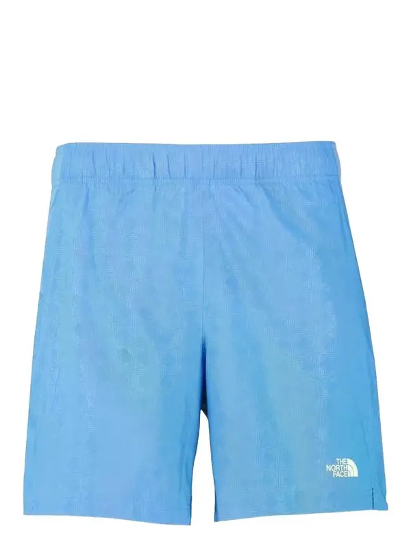 The North Face Geometric-pattern Shorts - Blue