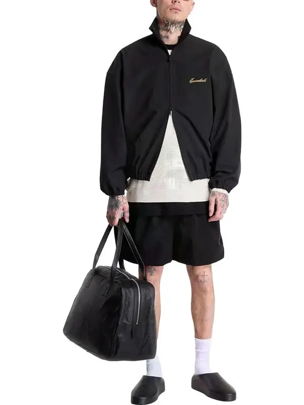 Fear Of God Essentials Drawstring Track Shorts - Black