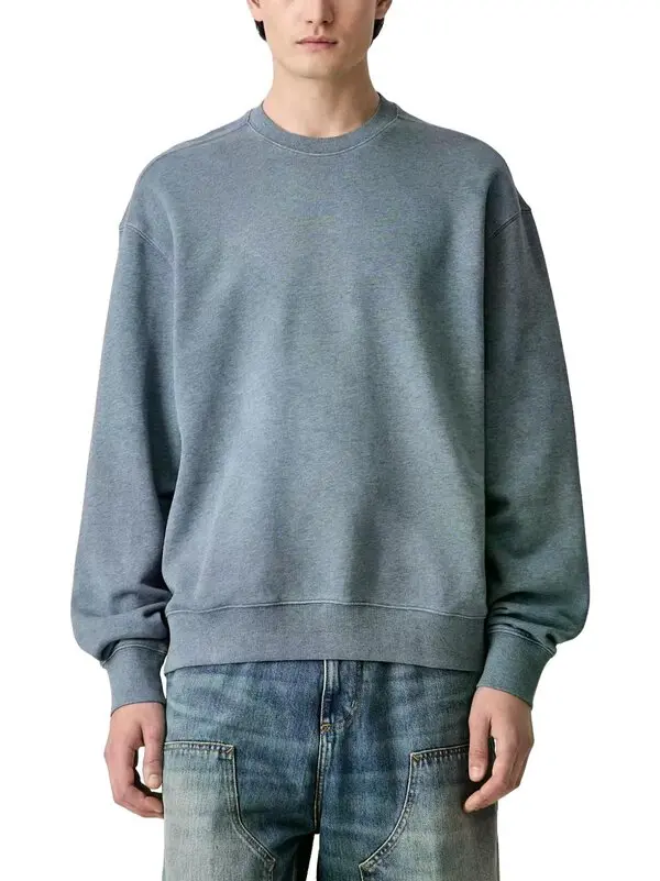 Carhartt Work In Progress Crew-neck Cotton Sweatshirt - Blue