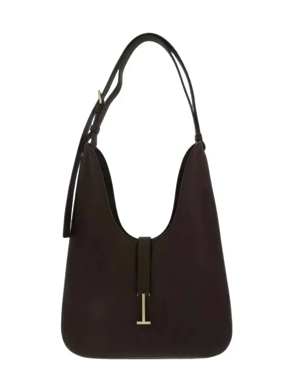 TOM FORD Medium Kara Leather Tote Bag - Brown