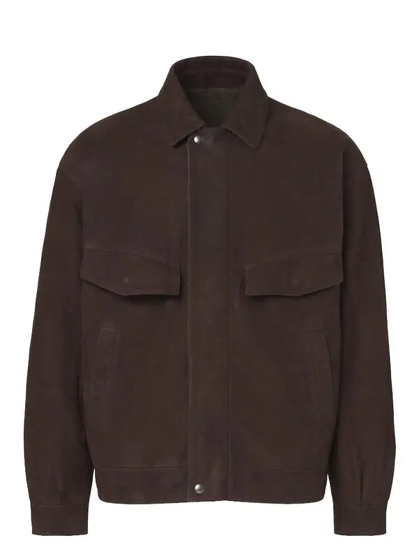 THE ROW Vana Blouson Jacket - Brown