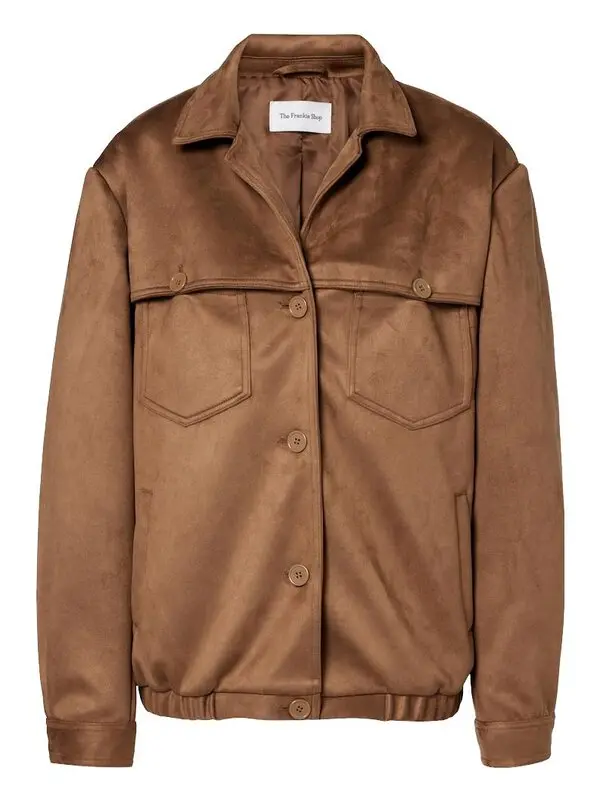 THE FRANKIE SHOP Hester Utility Jacket - Brown