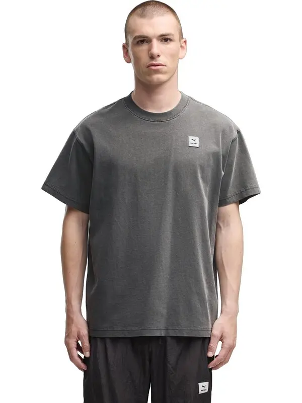 PUMA X Saysky Running Graphic Team T-shirt - Gray