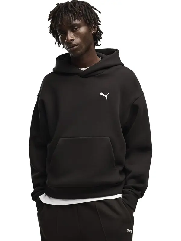 PUMA Essentials Heavy Fleece Oversized Hoodie - Black