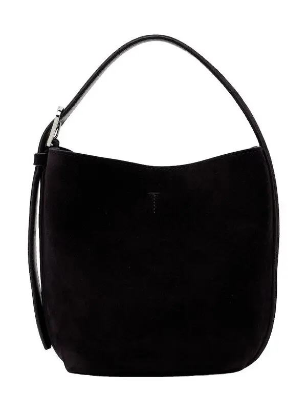 TOTEME Belted Small Suede Tote Bag - Brown