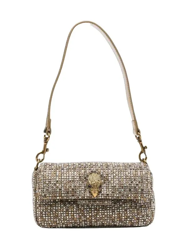 Kurt Geiger Shoulder Bag Gold Head "oxford Mini - Brown