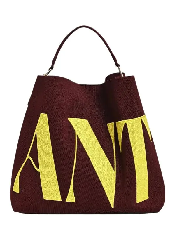 Essentiel Antwerp Handbag Karoll Knitted Shopper - Brown