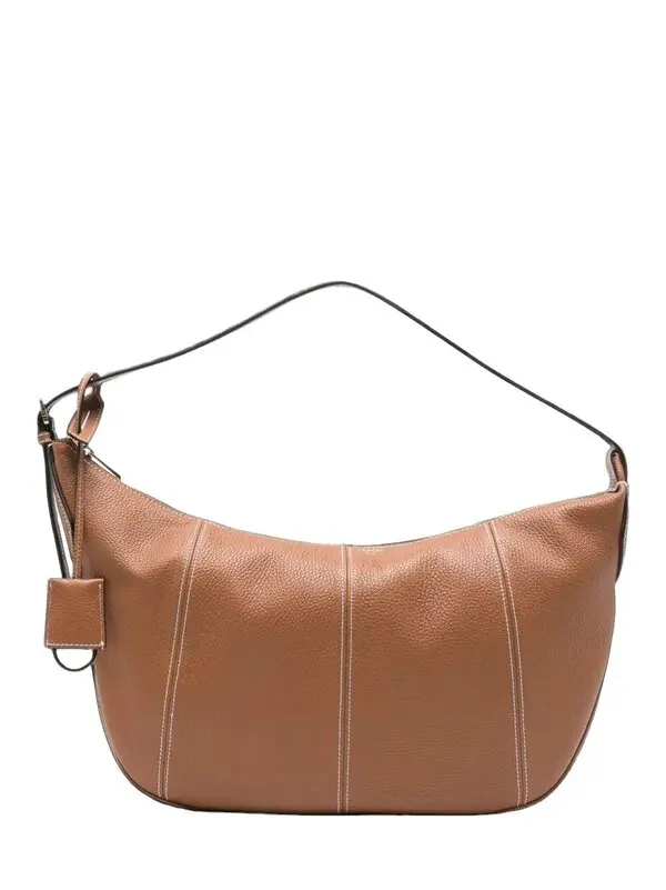 LANCEL Shoulder Bag Large Zip Hobo "victoire Large - Beige