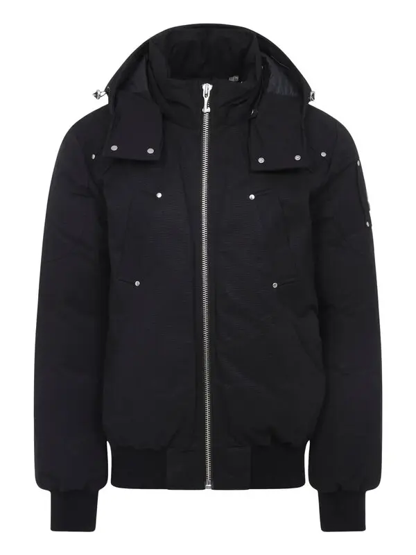 Moose Knuckles Original Ballistic Bomber - Black