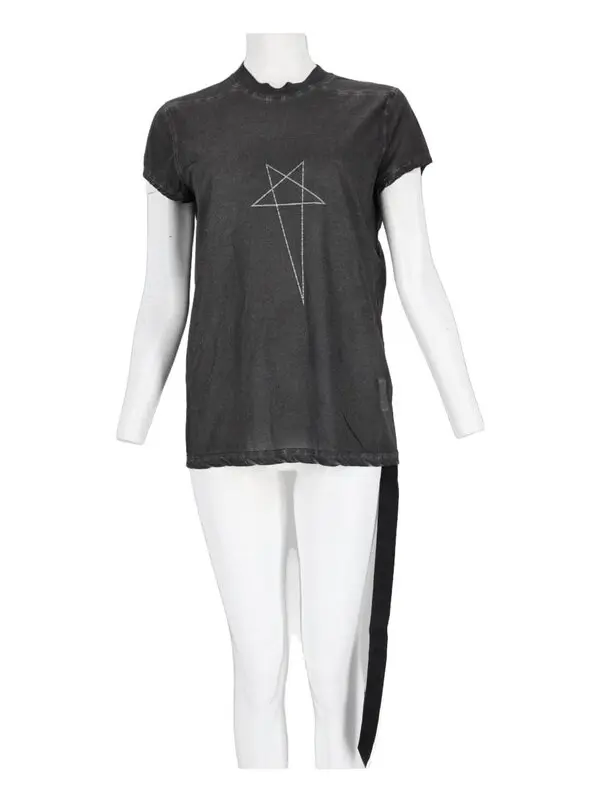 Rick Owens Cotton T-shirt - Black