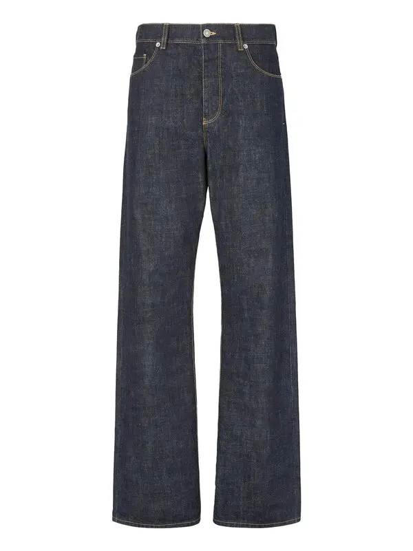 Fendi Long Jeans - Blue