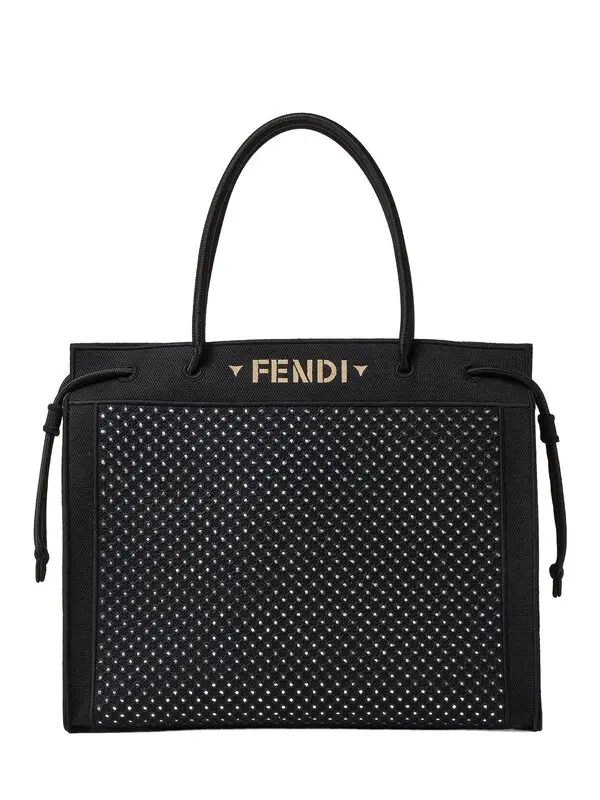 Fendi Large Magic Shopper Bag - Black