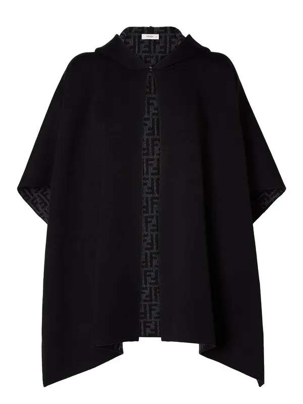 Fendi Poncho - Black