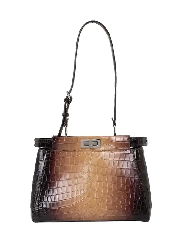 Fendi Small My Peekaboo Bag - Brown