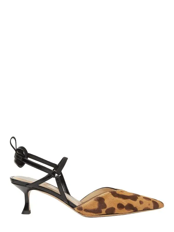 Fendi Very Colibrì Slingbacks - Brown