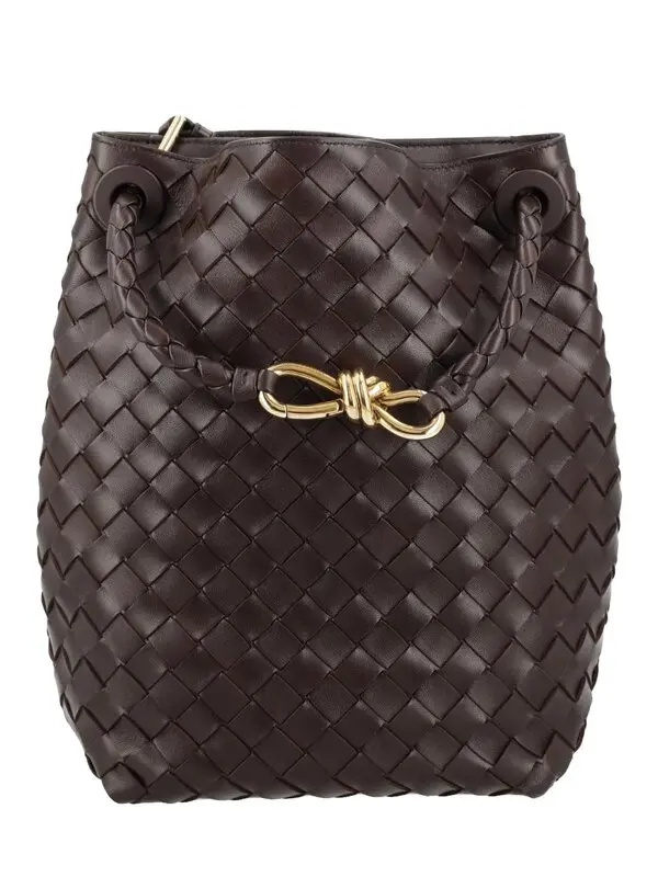 Bottega Veneta Borsa A Secchiello Andiamo Small - Brown