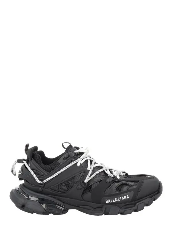 Balenciaga Track Trail Lace Up Sneakers - Black