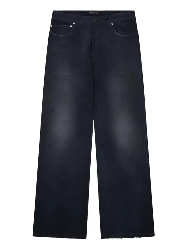 Balenciaga Straight Cut Jeans - Blue