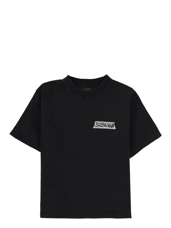 Balenciaga T-shirt With Logo - Black