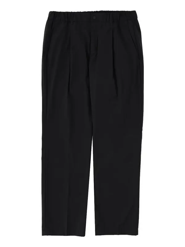 Herno Wool Blend Tailored Pants - Black