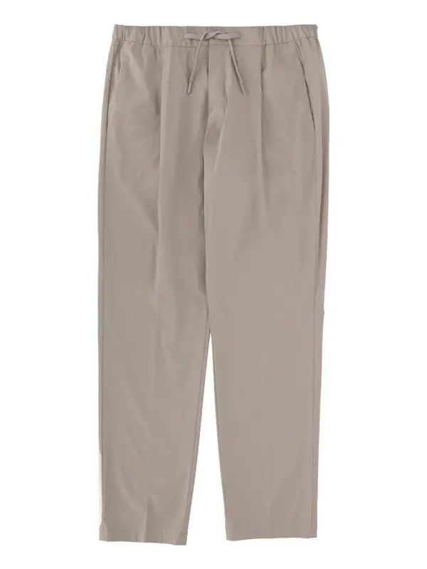 Herno Pants With Logo - Gray