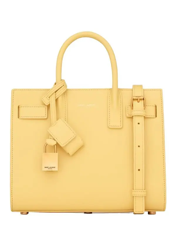 Saint Laurent Sac De Jour Nano Bag - Yellow