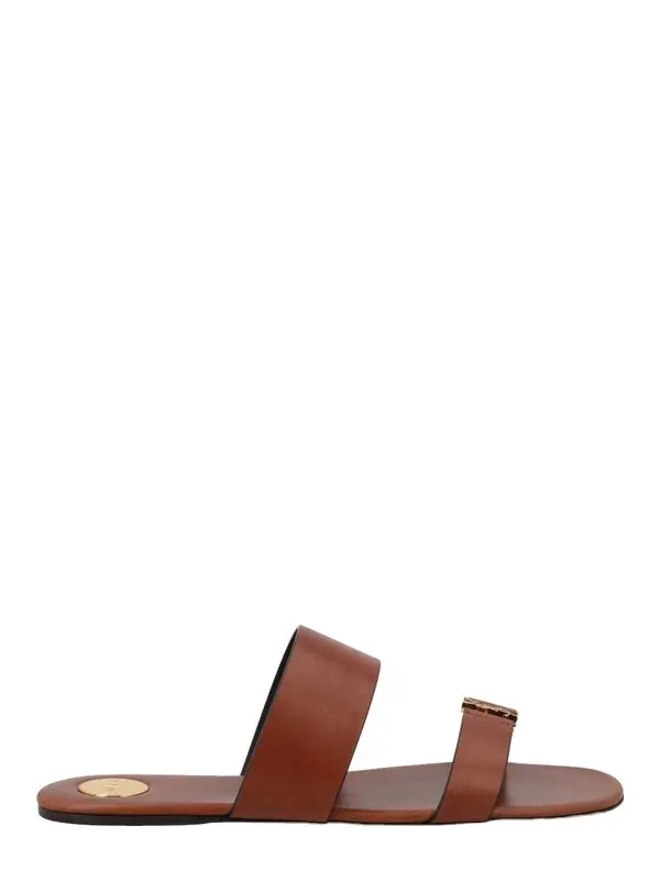 Saint Laurent Sandalo Babylone - Brown